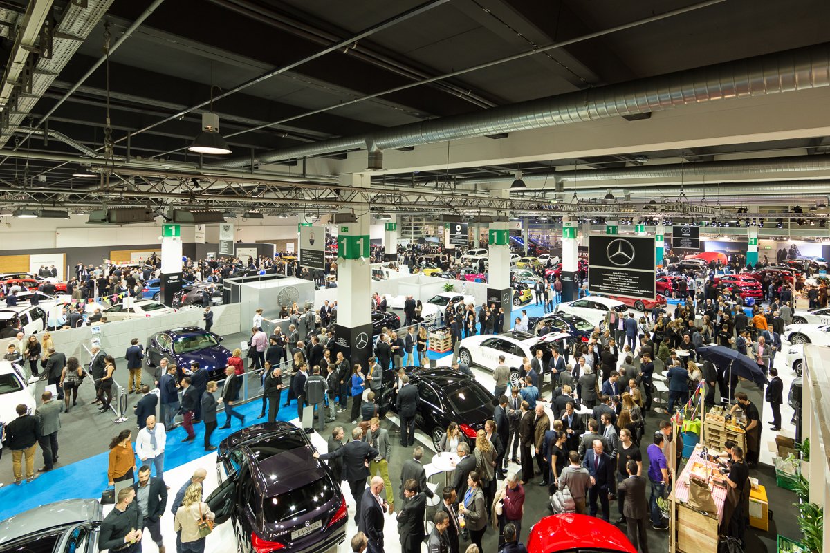 various stands − Car Show Messe Zurich | Winkler Livecom